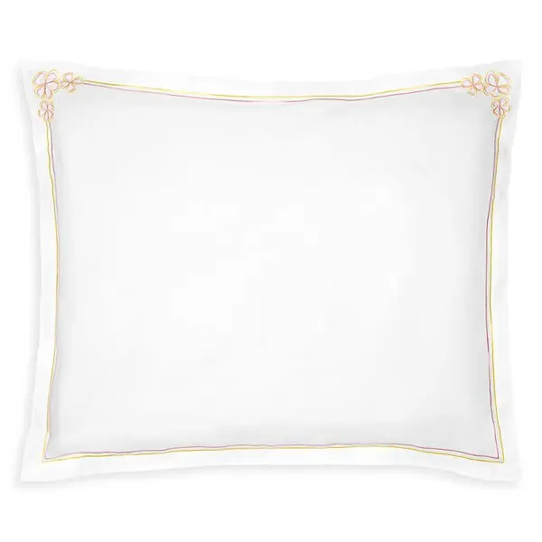 SFERRA Fiorina Sham, Standard - White/carnation
