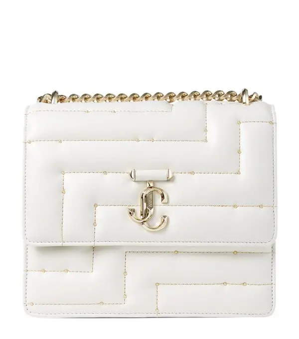 Shoulder Bag Jimmy Choo White Leather Bag Jimmy Choo Leather