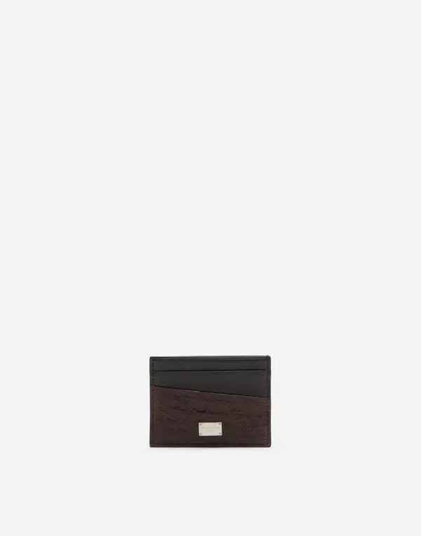 Dolce & Gabbana Crocodile Card Holder