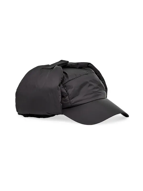 UGG Peak Trapper Earflap Baseball Cap - Black | Editorialist