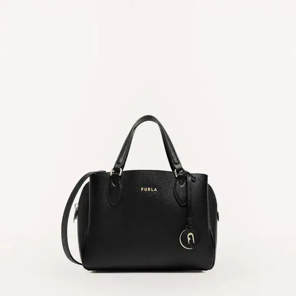 Buy Furla Minerva Tote S Black At 40 Off Editorialist