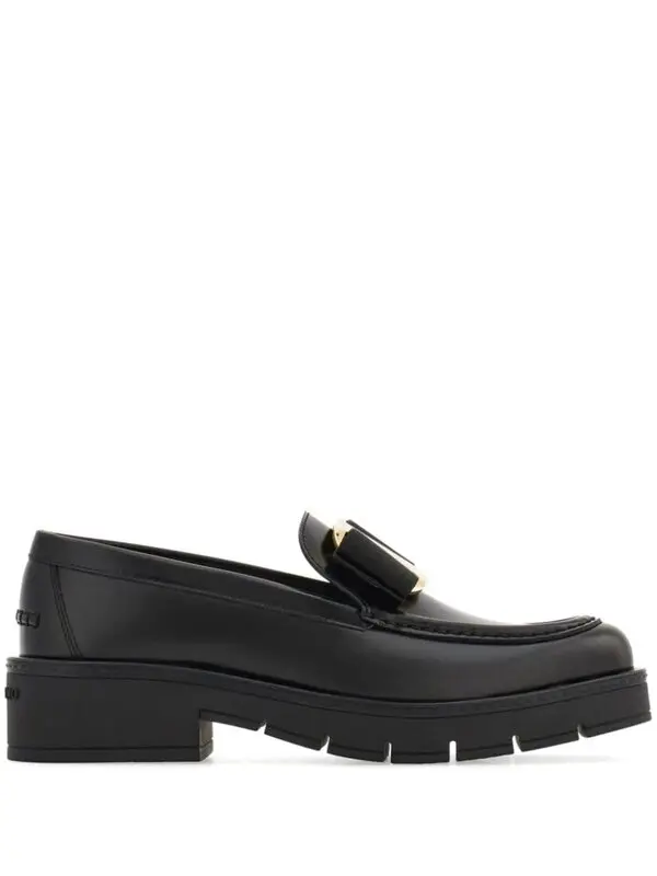 FERRAGAMO Vara Bow Flat Shoes - Multicolor