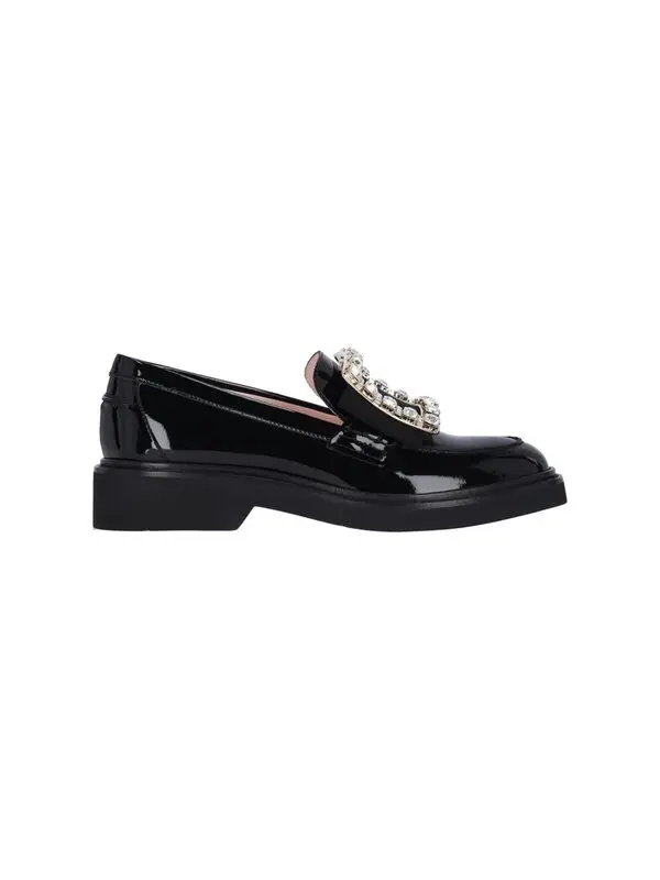 ROGER VIVIER Flat Shoes - Black