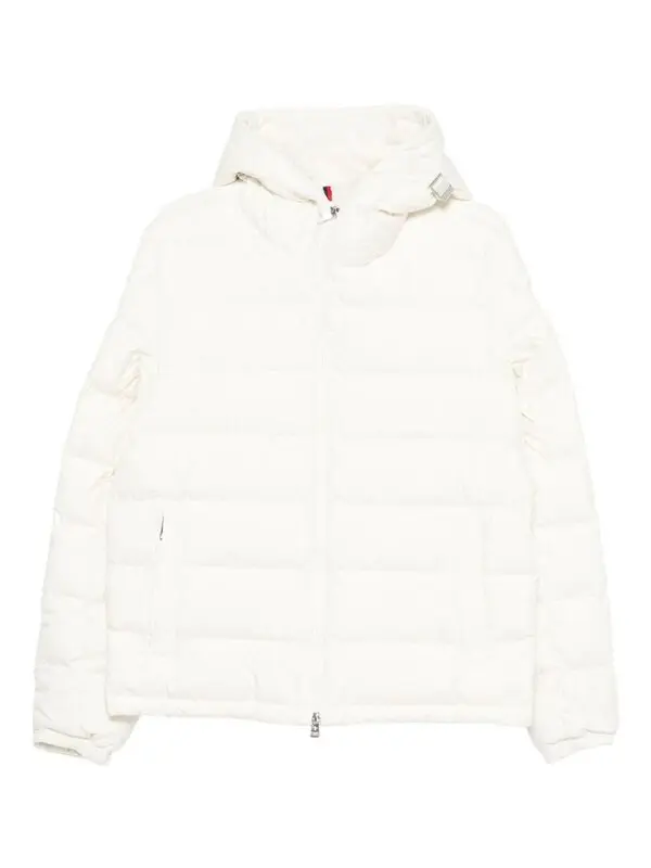 Moncler Hooded Down Jacket - White