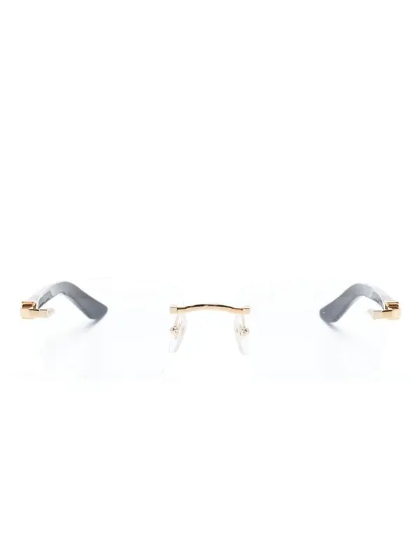 CARTIER Frameless Rectangle Glasses