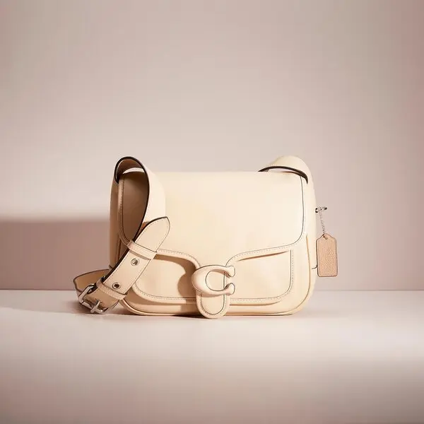Coach Restored Tabby Messenger Bag - Silver/ivory