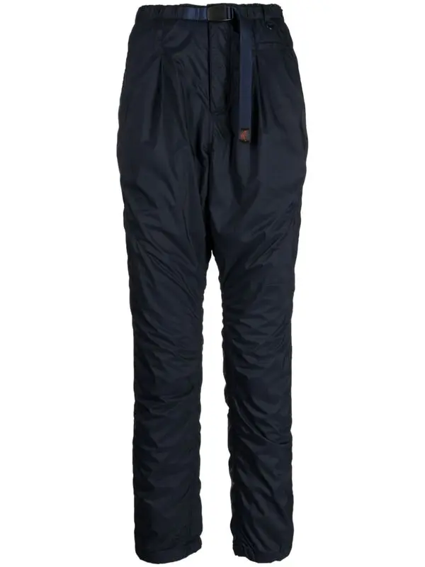 UNDERCOVERISM Logo-tag Buckle-fastening Tapered Trousers
