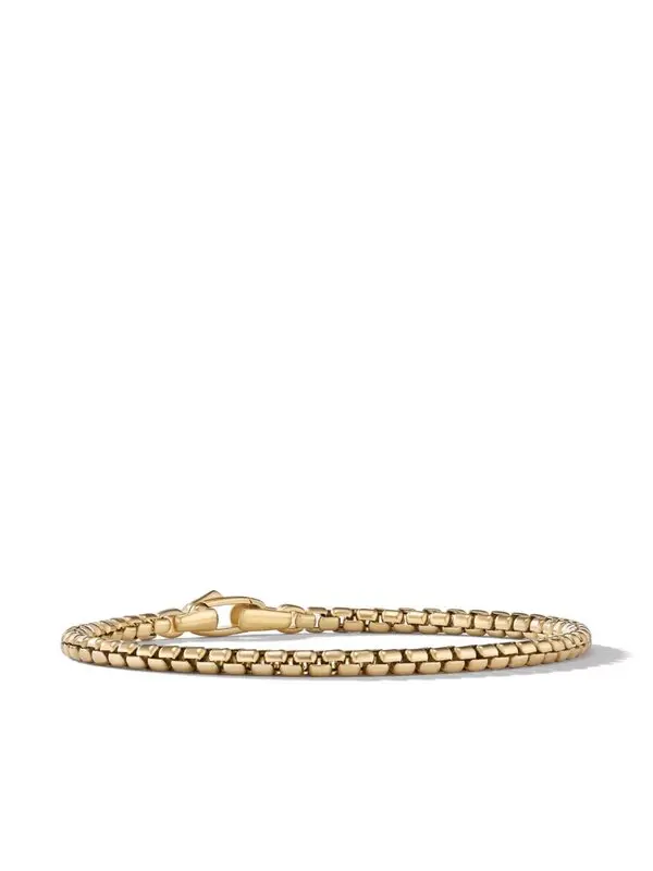 David Yurman 18kt Yellow Box Chain Bracelet