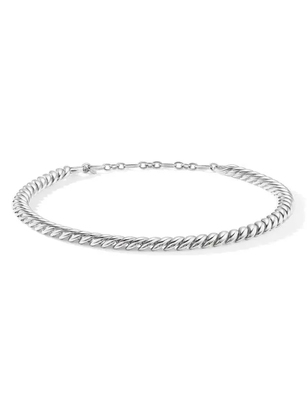 David Yurman Sterling Cable Chain Necklace