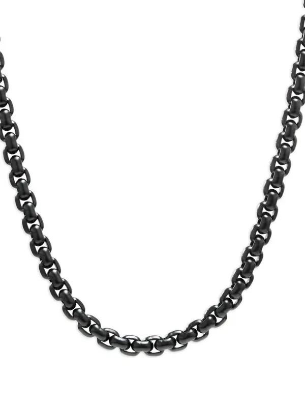 David Yurman Sterling Box Chain Necklace - Silver