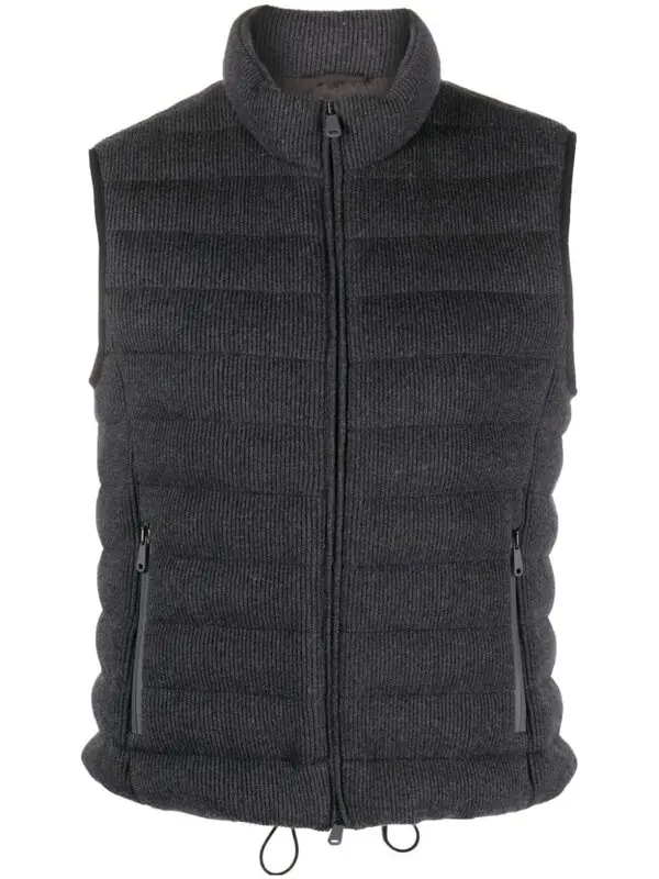 Brunello Cucinelli Padded Ribbed Gilet