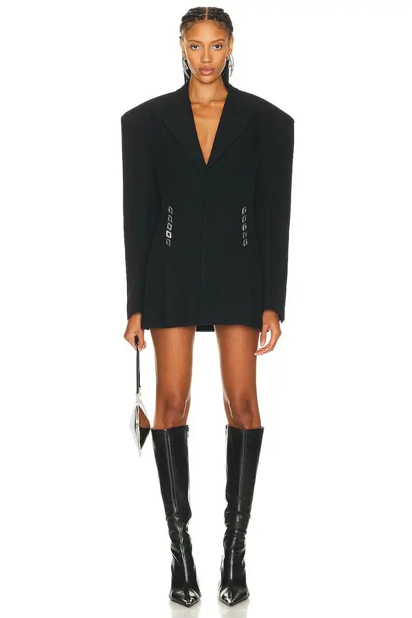 DION LEE Diamond Studded Jacket