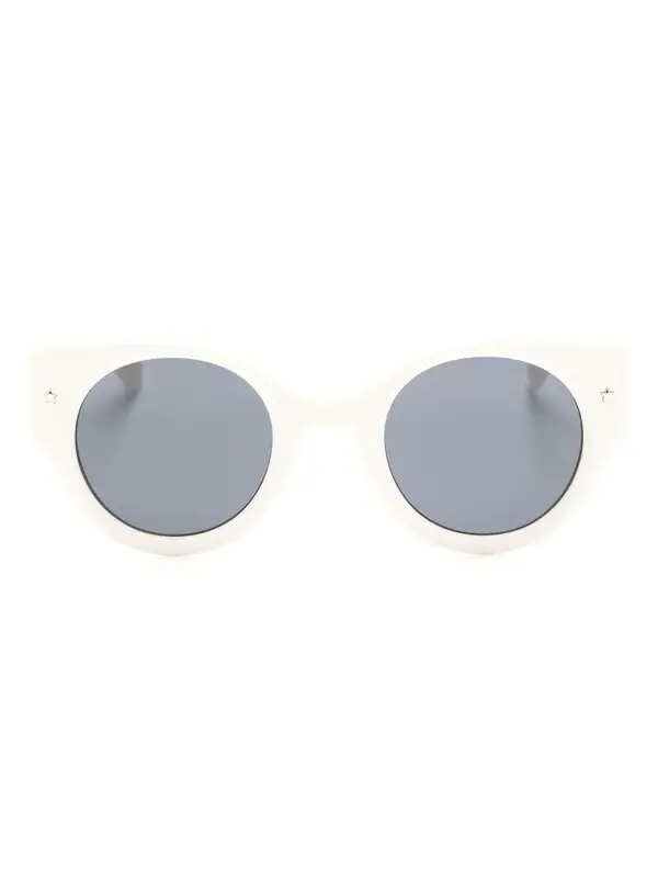 CHIARA FERRAGNI Eyelike-motif Round-frame Sunglasses