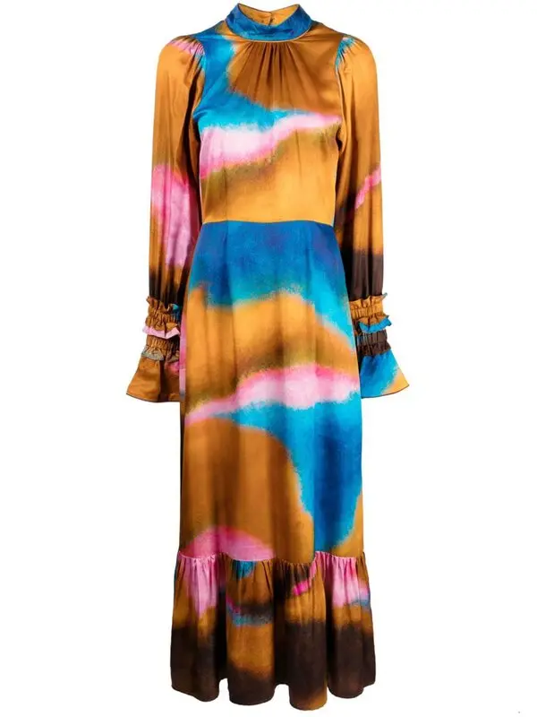 HELMSTEDT Alina Abstract-pattern Print Dress