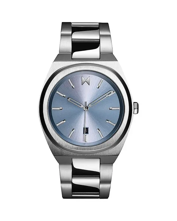 MVMT Odyssey Ii 42mm Watch - Blue/silver
