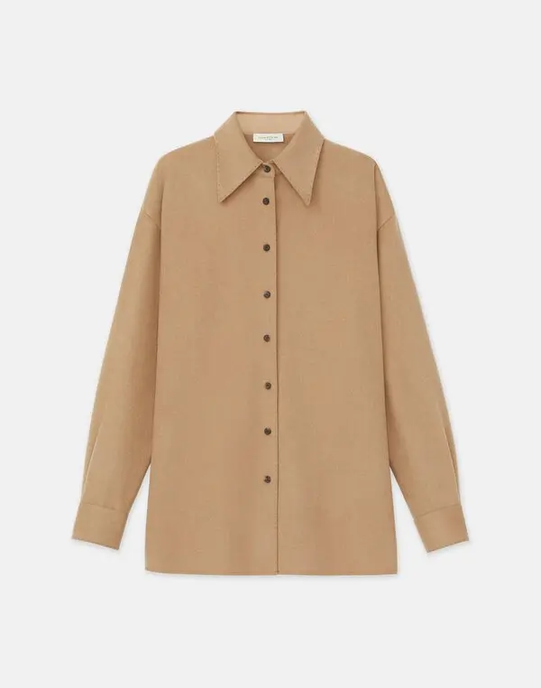Lafayette 148 New York Hair Shirt Jacket