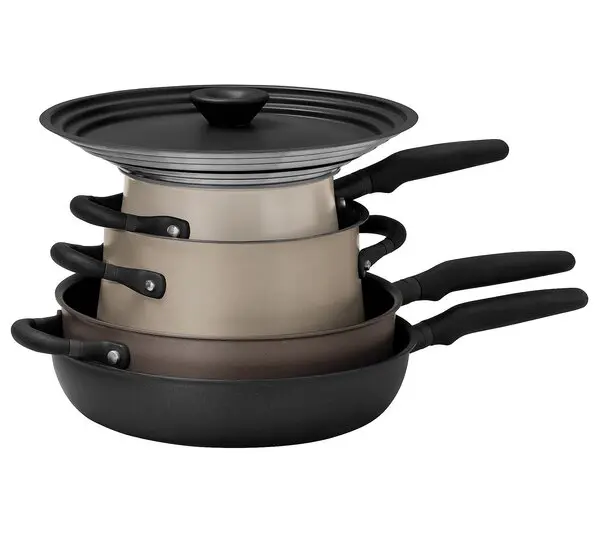 MEYER Accent Cookware 6-piece Set Cinder And Sm Ke Edition