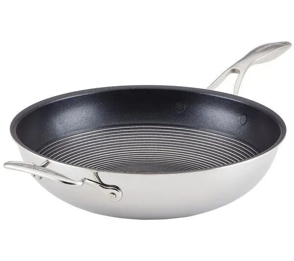 CIRCULON Clad Nonstick Steelshield 12.5in Stir Fry Pan