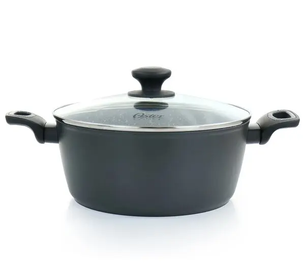 OSTER Bastone 5.3 Quart Nonstick Aluminum Dutch Oven