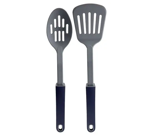 OSTER Bluemarine 2 Piece Slotted Turner And Spo On Utensil Set
