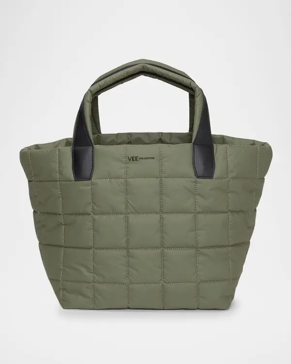 VEECOLLECTIVE Porter Medium Tote Bag - Moss