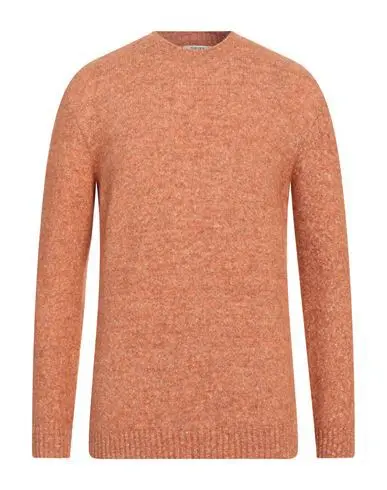 KANGRA Alpaca-blend Two-tone Sweater - Orange