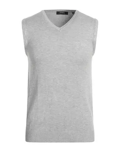 Alpha Studio Knitted Vest - Grey