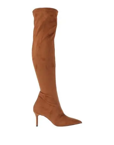 DIVINE FOLLIE Over-the-knee Boots - Brown