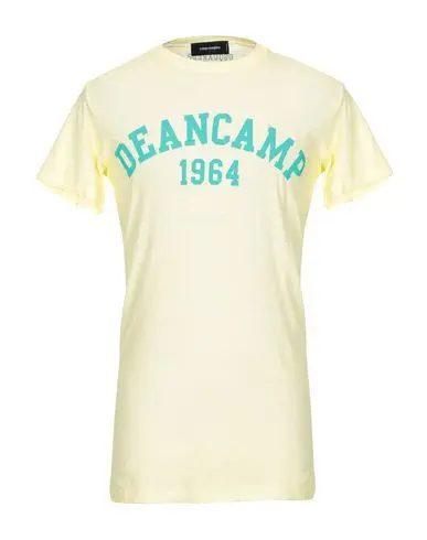 Dsquared2 T-shirt Pastel Size Cotton - Yellow