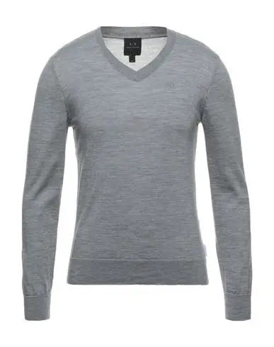 Armani Exchange Virgin Wool Sweater - Grey