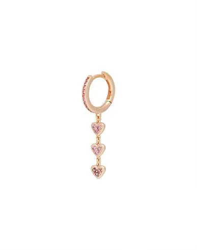 KURSHUNI Twin Heart Single Earring
