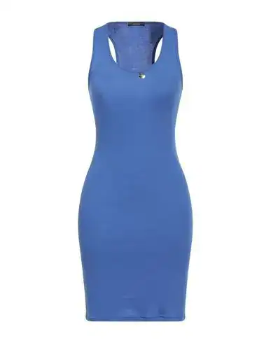 white christmas dresses ALSAINTS Embroidered Brown Cotton Bodycon Mini Dress (4) main image 1
