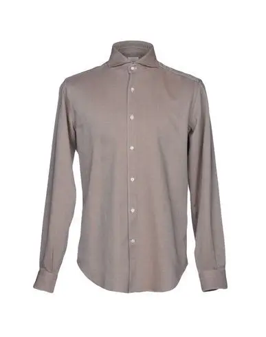 Buy CALIBAN Shirt Khaki Cotton - Beige At 45% Off | Editorialist