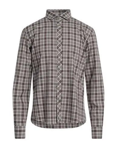 GAZZARRINI Shirt Chocolate Size Cotton
