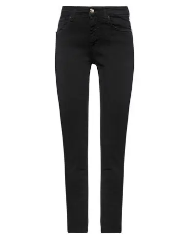 CYCLE Slim Fit Gabardine Pants - Black