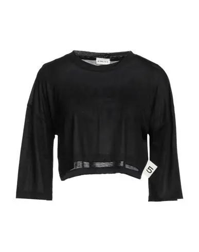 5PREVIEW Crop T-shirt - Black