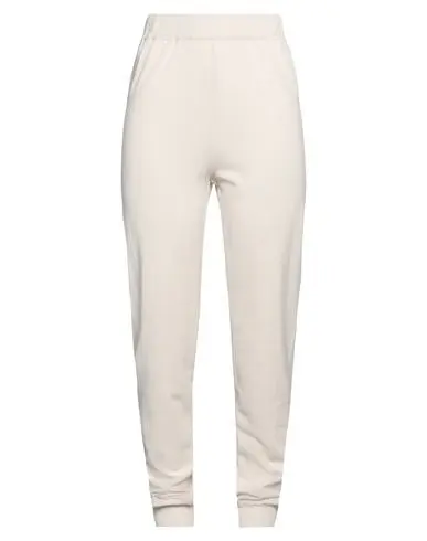 SOALLURE Tapered Knit Pants - Beige