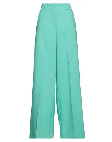 KONTATTO Flared High-waisted Trousers - Blue