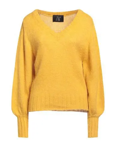 W  DABLIU Knitted V-neck Long Sleeve Sweater