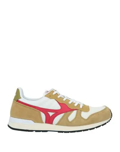 Mizuno Leather And Textile Sneakers - Yellow