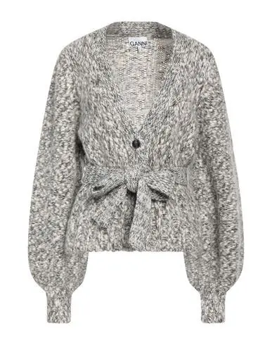 GANNI Alpaca And Mohair Wool Cardigan