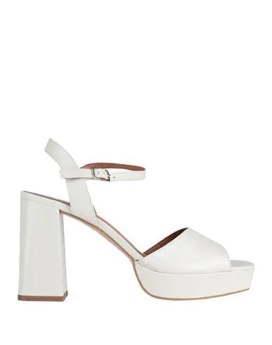 JONAK Leather Sandals - White
