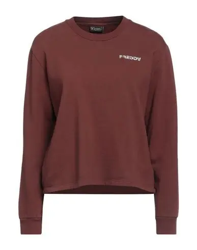 FREDDY Cotton Fleece Sweatshirt - Brown