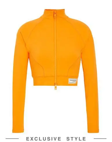 THE GIVING MOVEMENT X YOOX Top In Recycled Polyester And Recycled Elastane - Orange