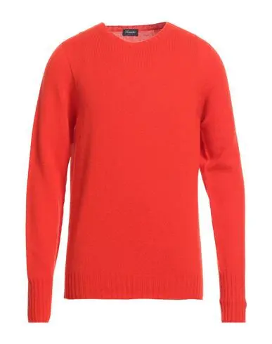 DRUMOHR Lambswool Sweater - Tomato Red
