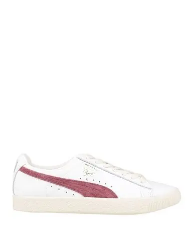 PUMA Clyde Base Leather Sneakers - White