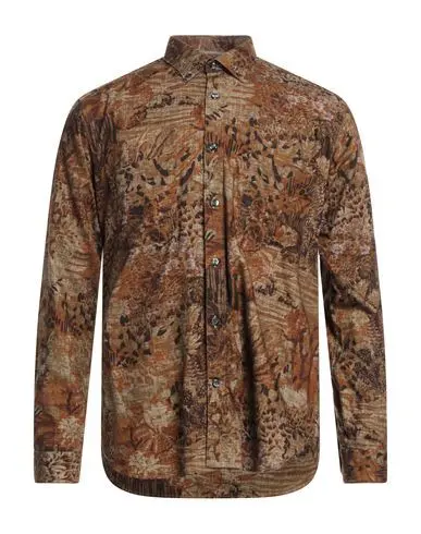 TINTORIA MATTEI 954 Shirt Size Cotton - Brown
