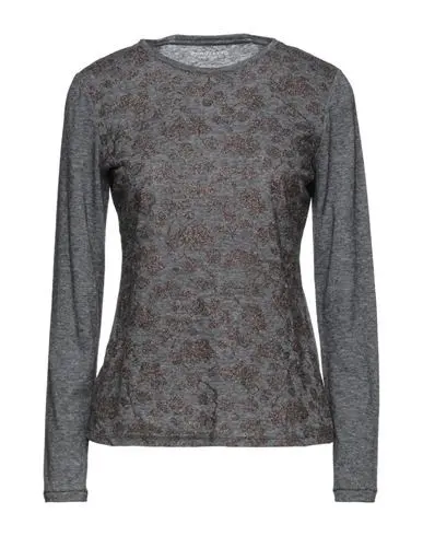 PUROTATTO Metallic Appliqued T-shirt - Grey
