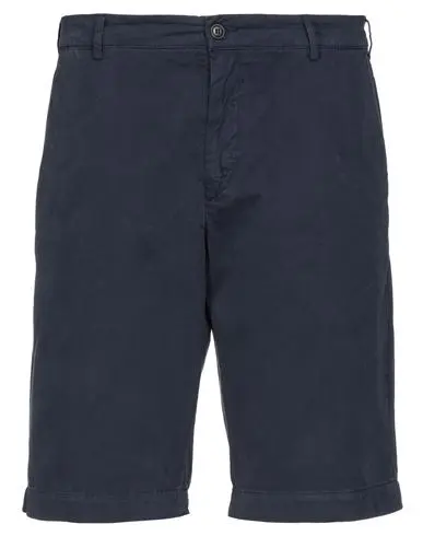 40WEFT Solid Casual Shorts - Blue