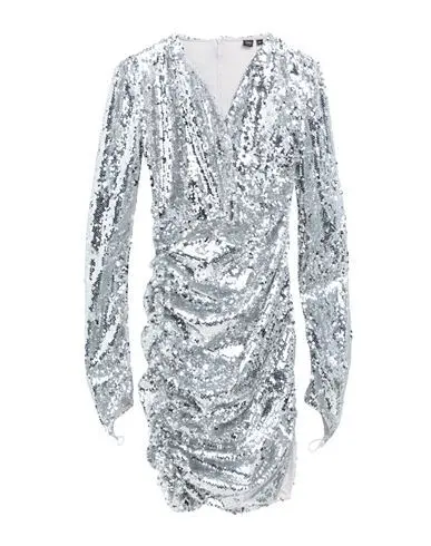 OW Mini Pencil Dress - Silver